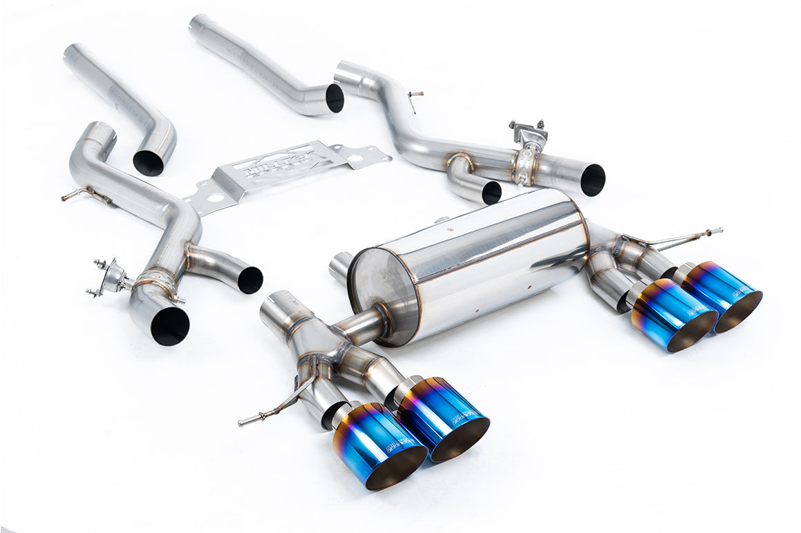 Milltek Secondary Cat Back Non-Resonated Exhaust System for BMW M2 G87 ...