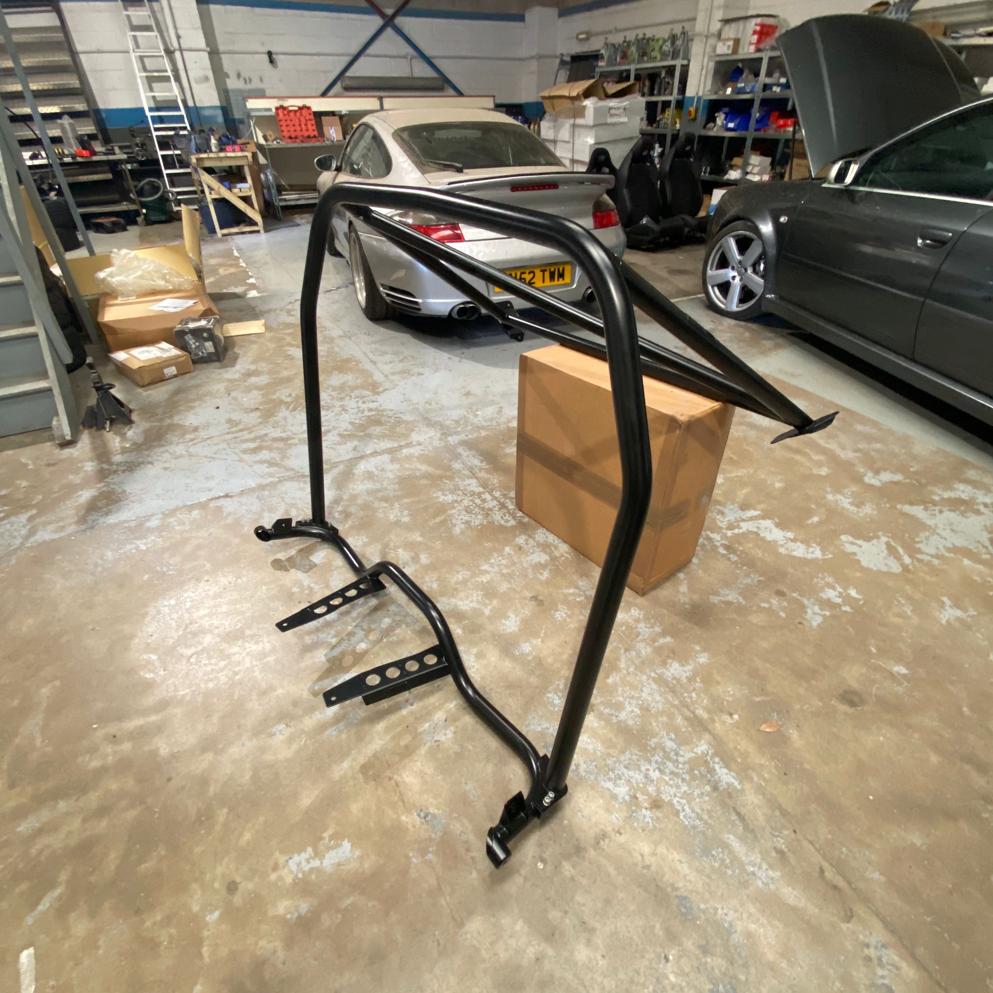 String Theory X Custom Cages - GR Yaris Half Cage - Black – String ...