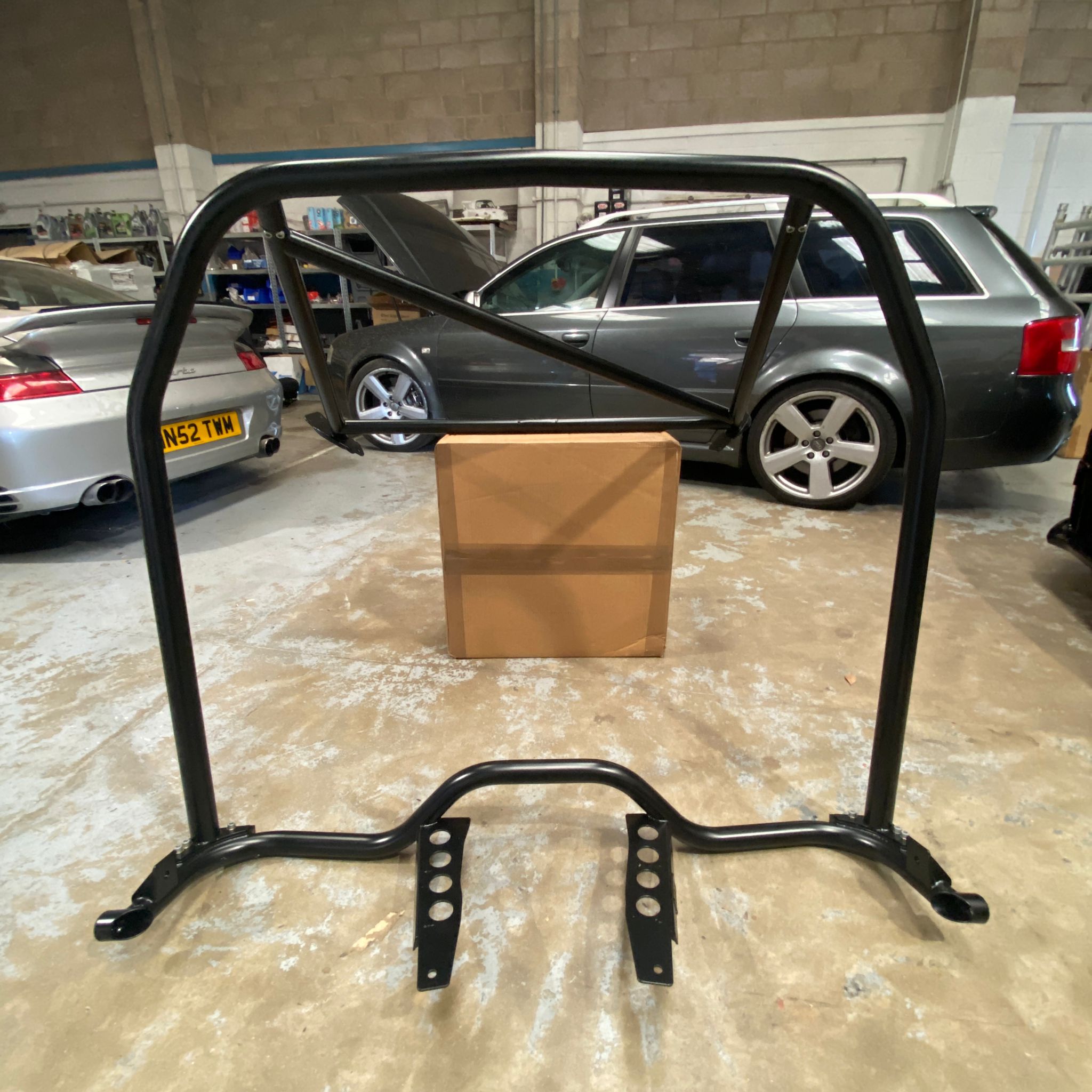 String Theory X Custom Cages - GR Yaris Half Cage - Black – String Theory Garage