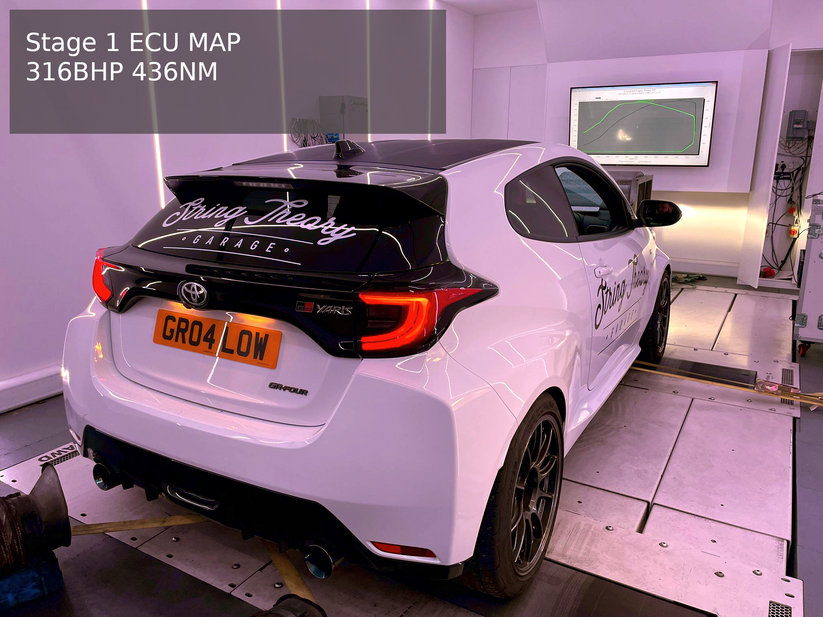 STG Stage 1 ECU MAP TOYOTA GR YARIS – String Theory Garage