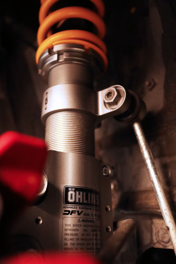 Ohlins GR Yaris - Fully Adjustable Coilover Kit – String Theory Garage