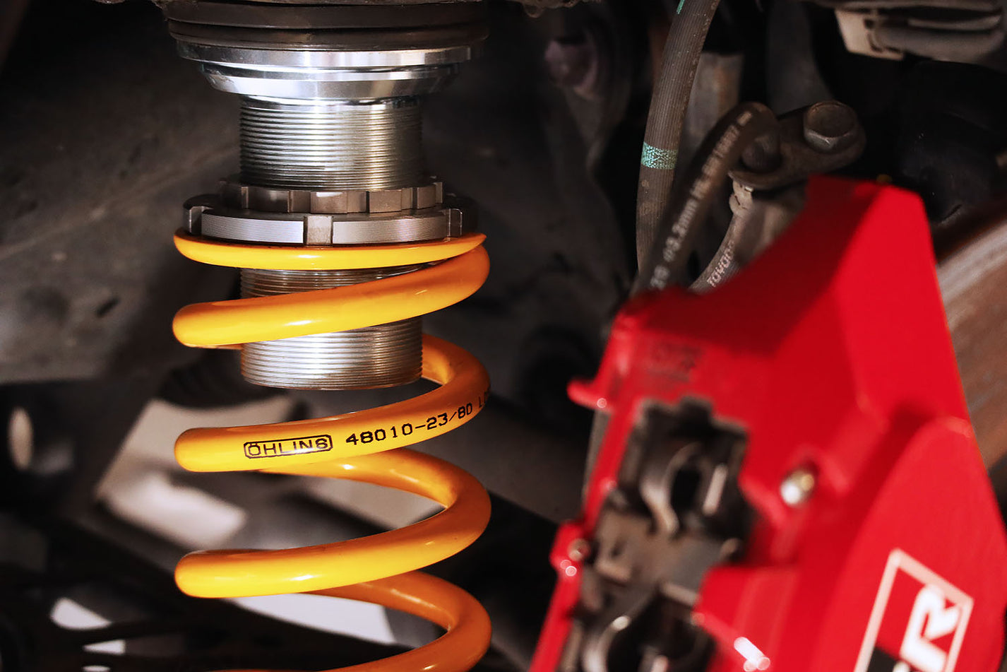 Ohlins GR Yaris - Fully Adjustable Coilover Kit – String Theory Garage